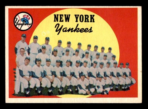 1959 Topps Baseball #510 New York Yankees NM *f1 | eBay