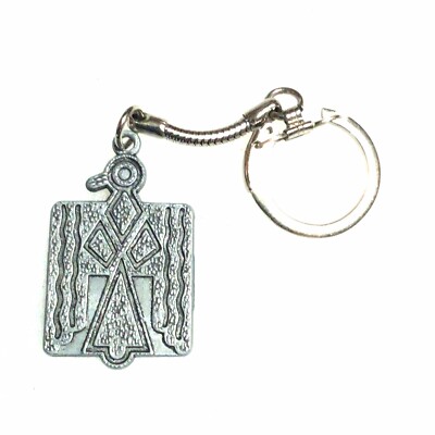 Vintage Eagle Keychain American Indian Children Charity Key Ring | eBay