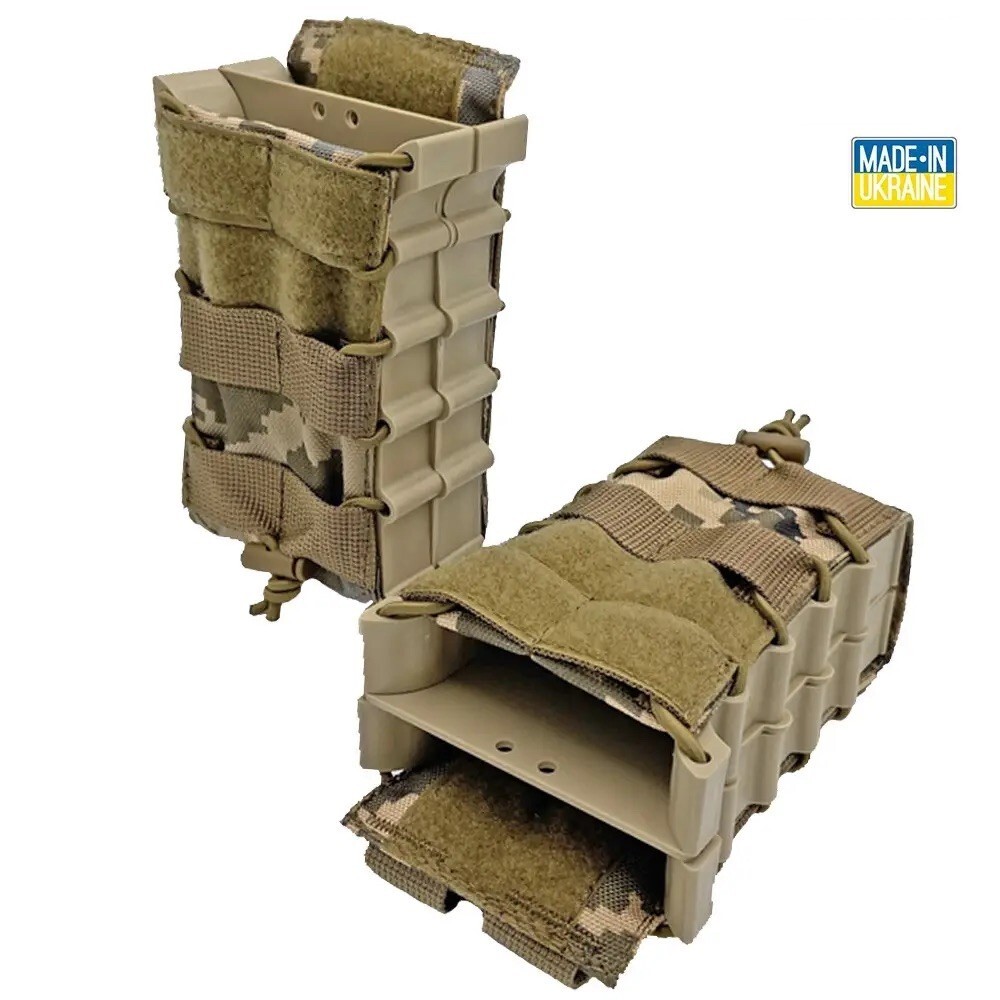 Single Mag Pouch Magazine Pouch Mag Carrier MOLLE For 5.45, 7.62 Set 3 ...