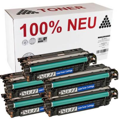 1-6x Toner für HP Laserjet Enterprise Color M650 M651 M651dn M651n ...