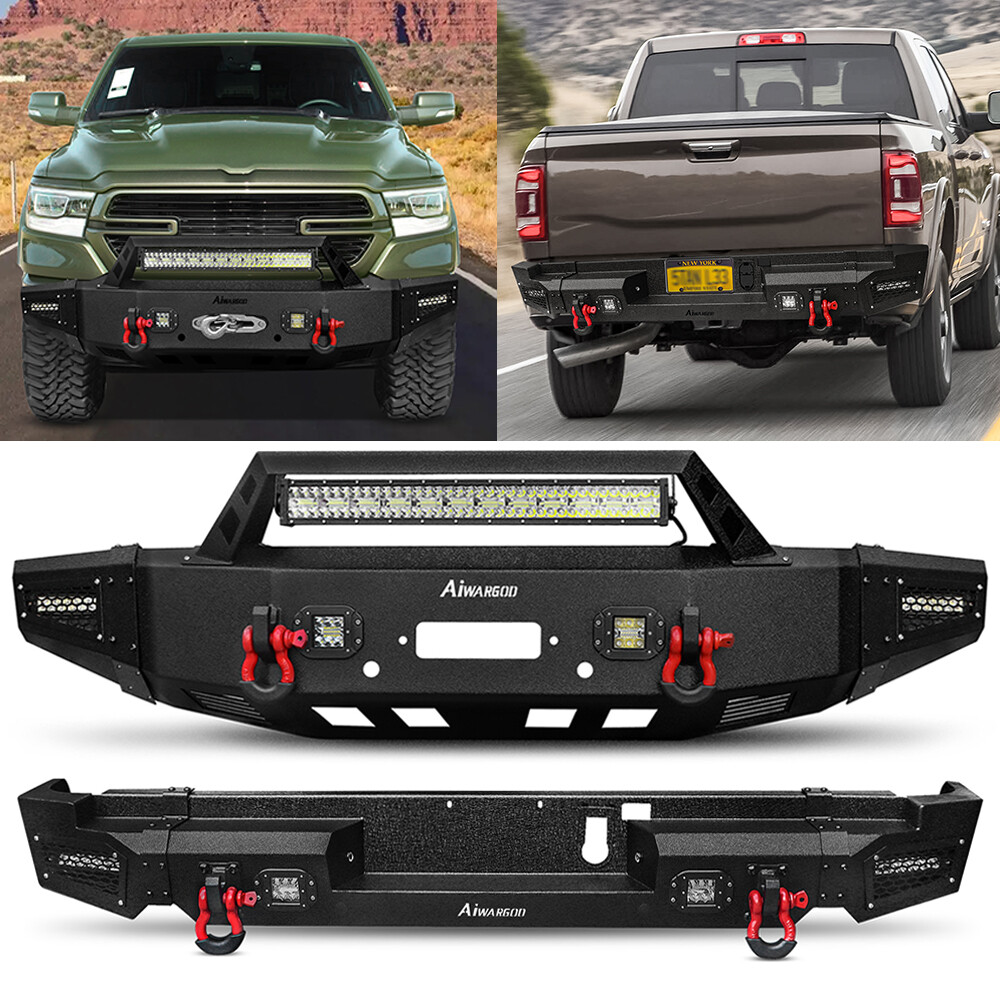Dodge Ram Custom Bumper Flog SD Series Front