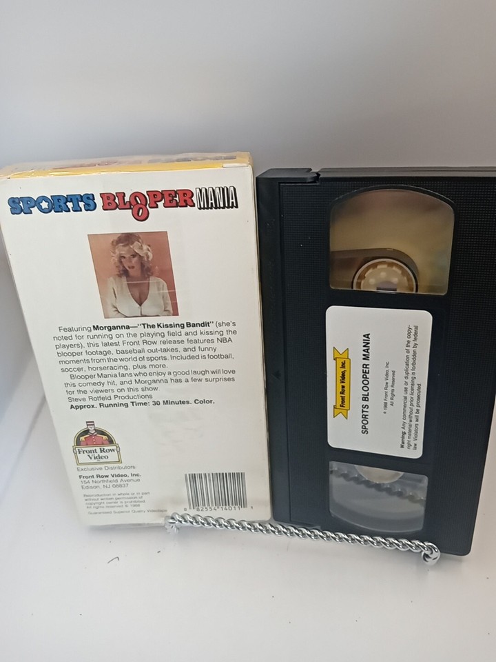 Sports Blooper Mania 1988 NBA, Baseball, Football, Soccer, Horseracing ...