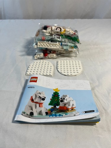 LEGO 40571 Wintertime Polar Bears Building Toy Set 312 Pieces Ages 9 ...