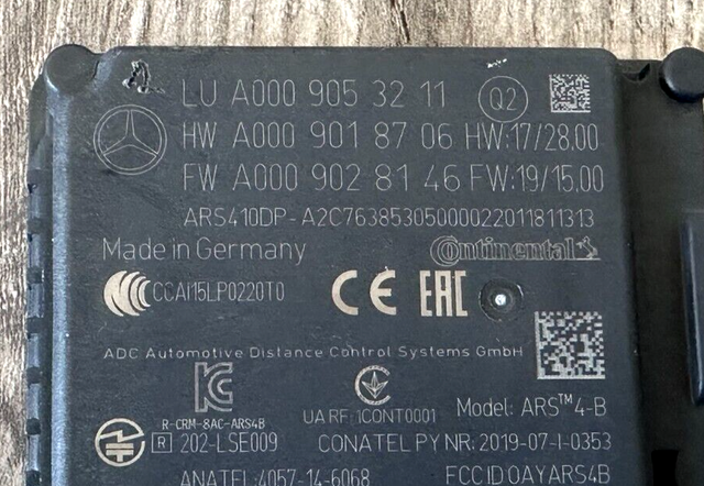 Genuine Mercedes-Benz Radar Sensor 0009053211 for sale online | eBay