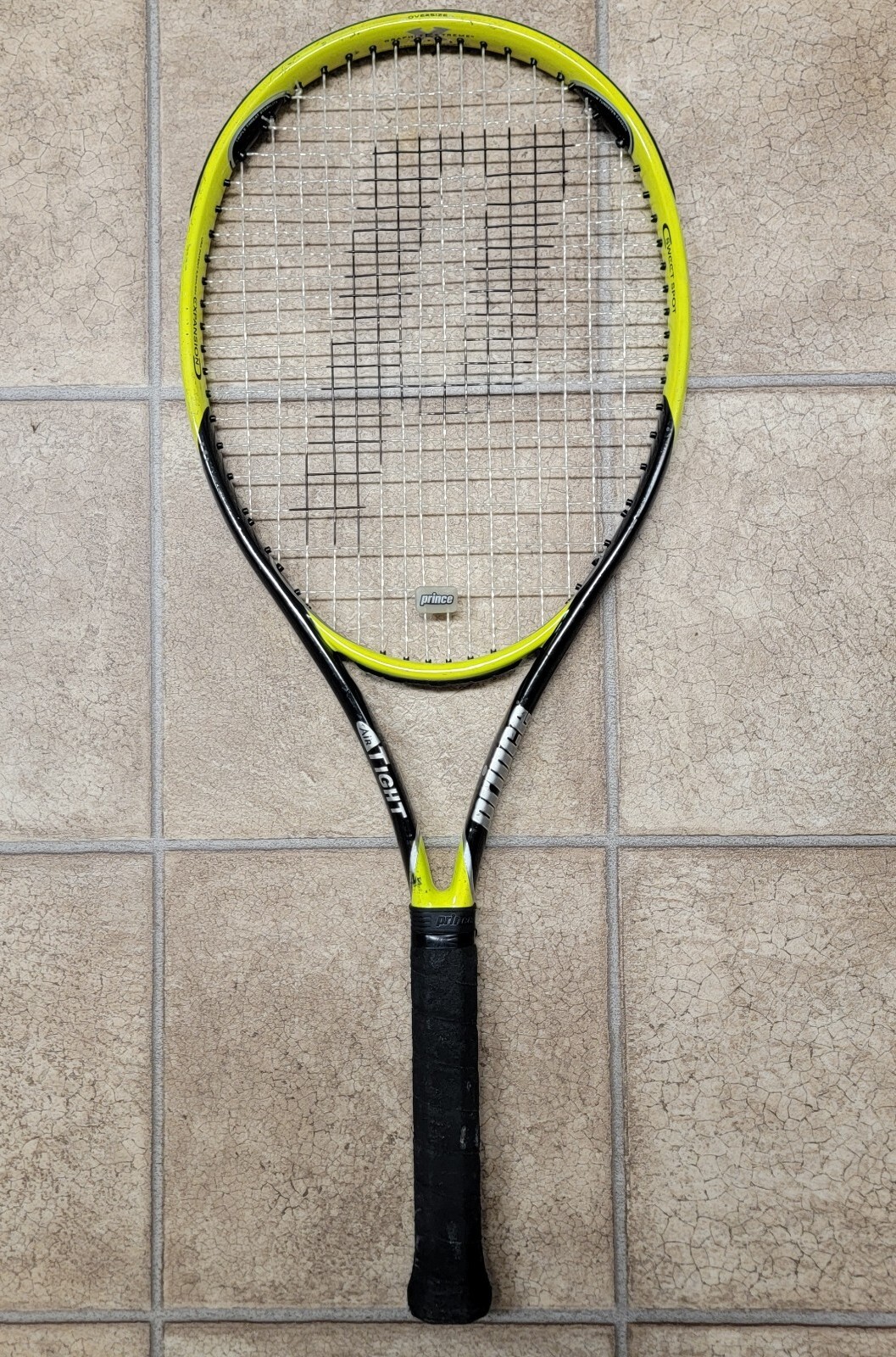 Prince Triple Threat Air Tight Oversize 105 Tennis Racquet 4 1/4 (2 ...