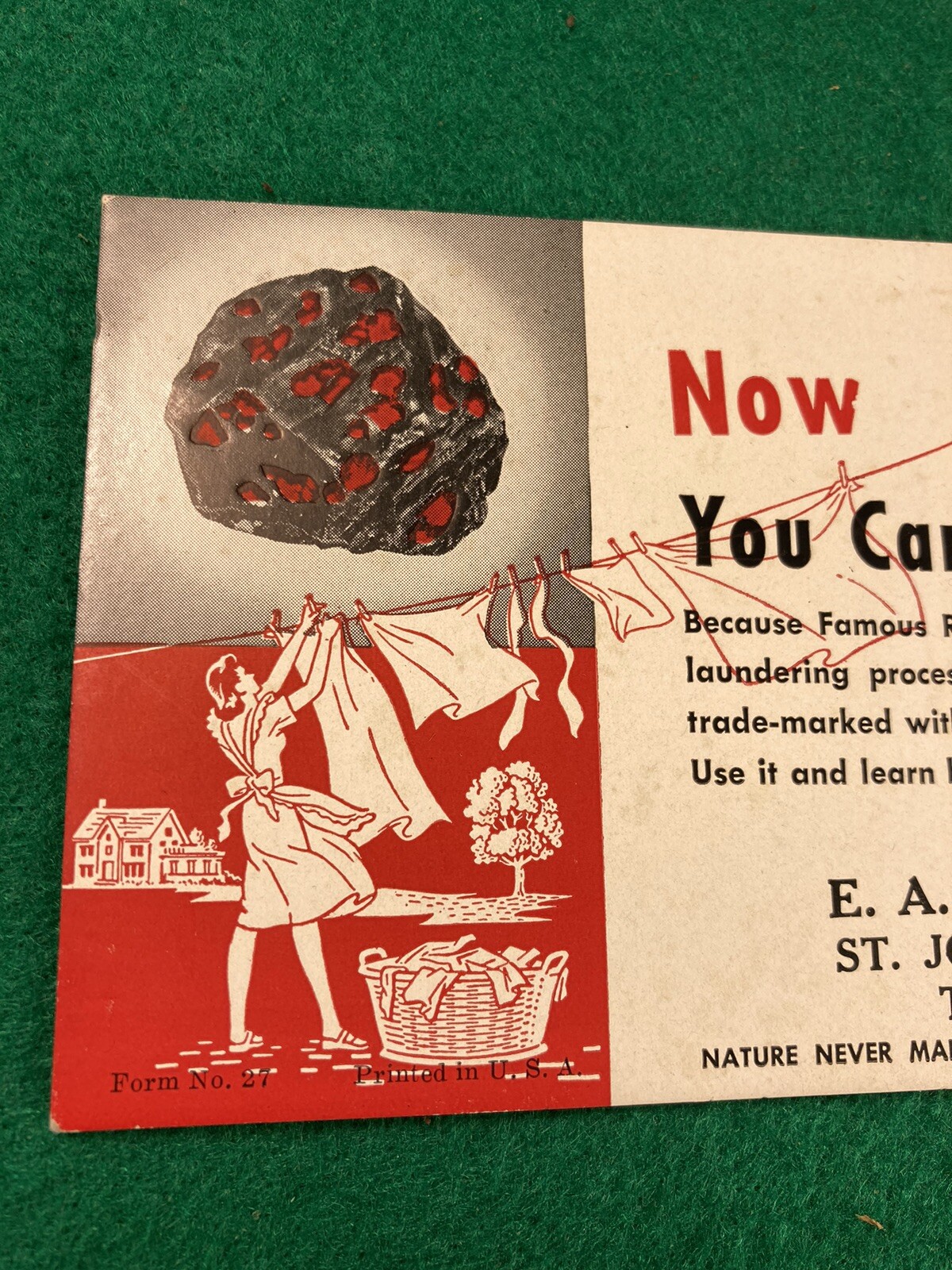 Vintage Famous Reading Anthracite Coal Advertising Card | eBay