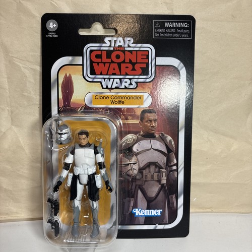 Clone Commander Wolffe 3.75" action figure 2020 Hasbro Star Wars TVC ...