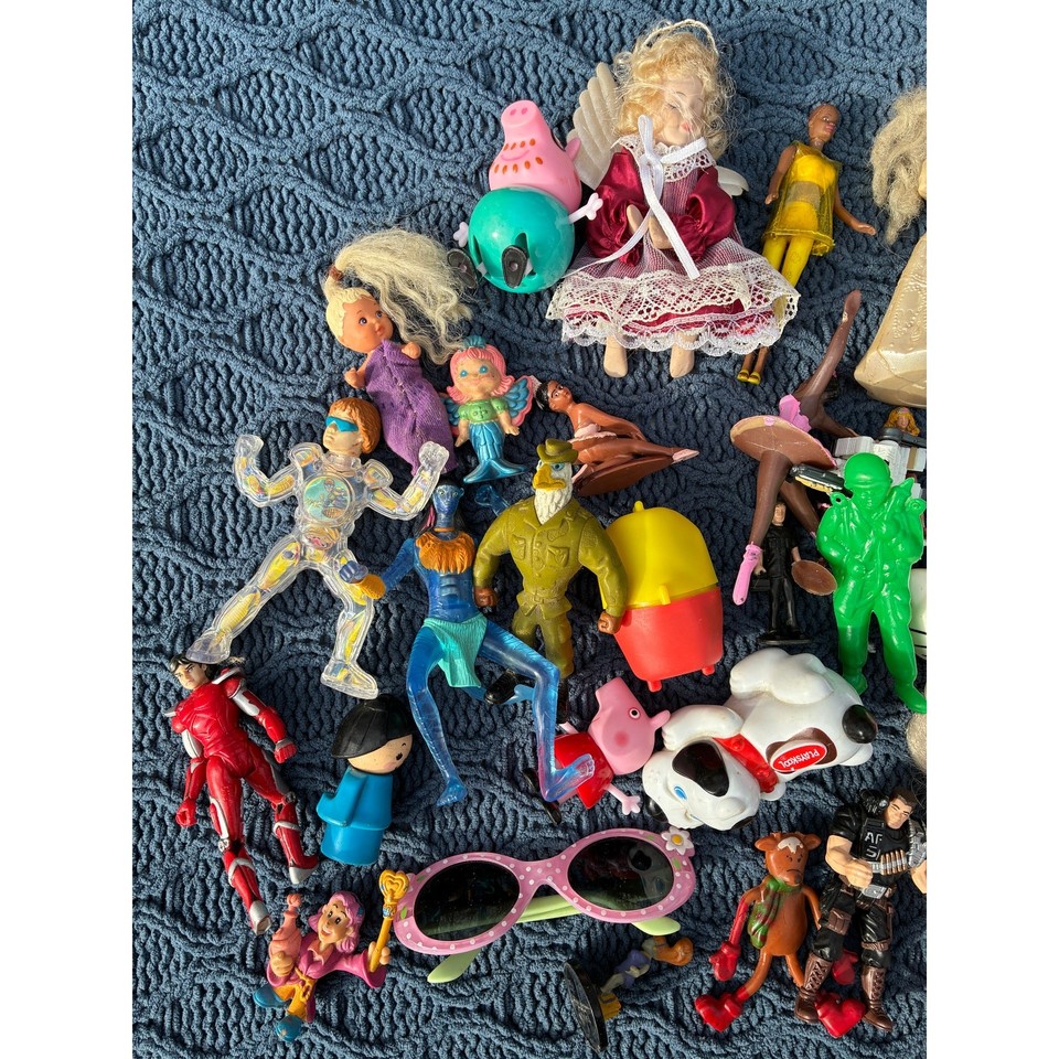 Kids Meal - Toy Box - Junk Drawer 100+ Mixed Lot Vintage Toys #8 McDs ...