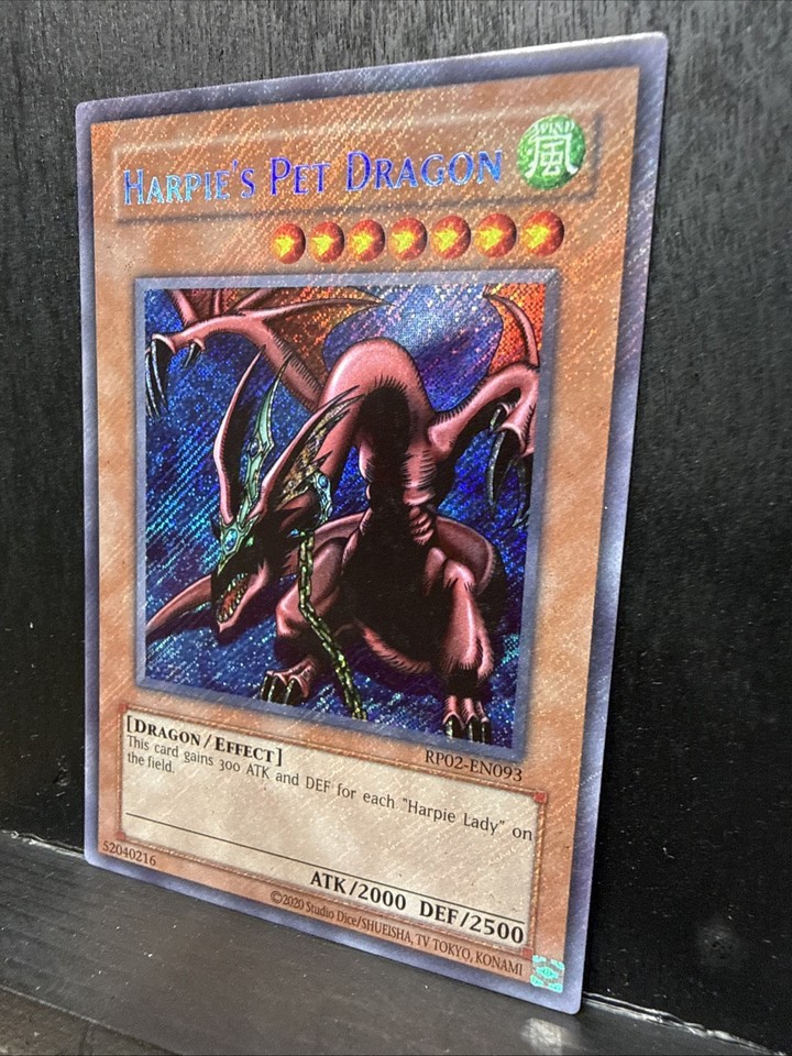 Harpie's Pet Dragon RP02-EN093 Retro Pack 2 (2020 Date Reprint ...