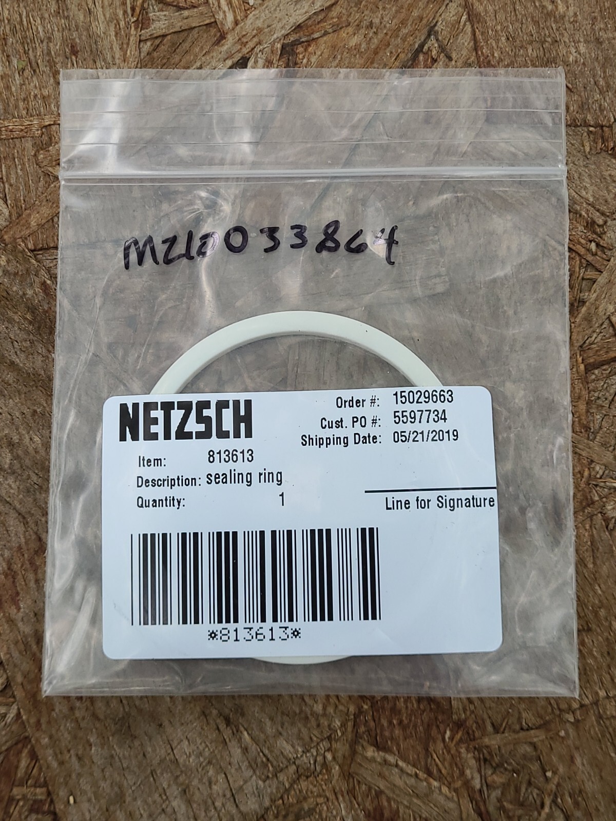 Netzsch 813613 Sealing Ring | eBay