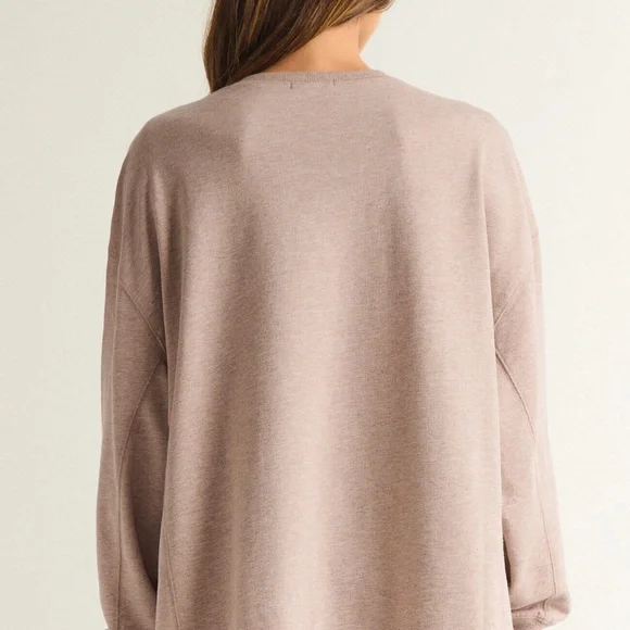 Z SUPPLY Modern Weekender heather latte XSmall | eBay