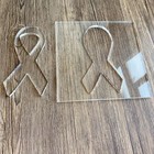 Ribbon Router Template Clear Acrylic Template Router Inlay Template ...