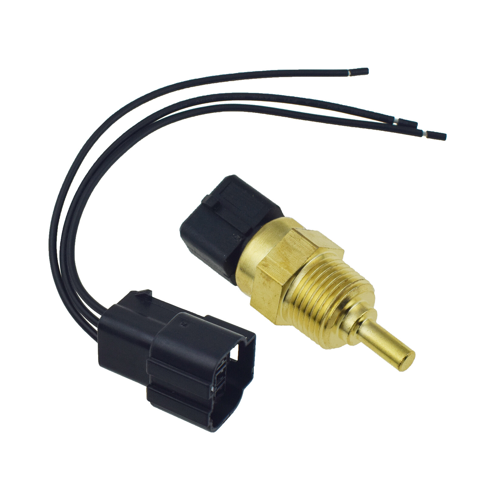 Engine Coolant Water Temperature Sensor W/ Connector For Hyundai Kia ...