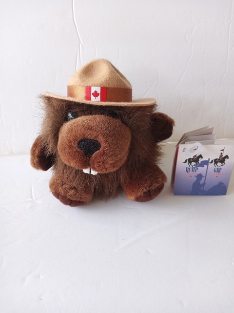 Beaver Stuffed Animal Corporal Flap Jack Jr House Canada Police RCMP ...