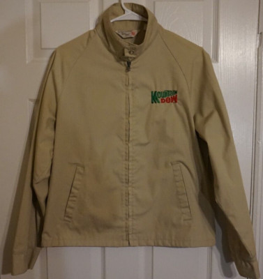 Vintage 1970s Sir Jac Mens Khaki Tan Mountain Dew Lightweight Jacket ...