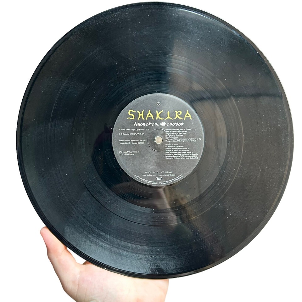 Shakira - Whenever Wherever (Remixes) Tracy Young Todd Terry Real ...
