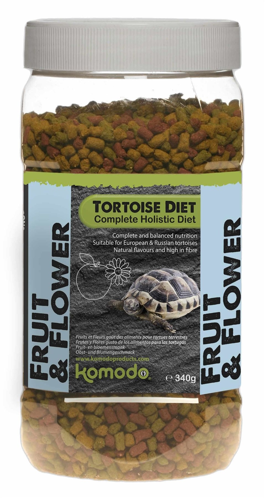 Komodo Tortoise Food Pellets Dandelion Fruit Flower Diet Banana ...
