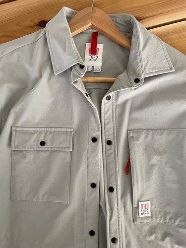 TOPO DESIGNS Tech Long Sleeve Shirt XL EXC++ | eBay