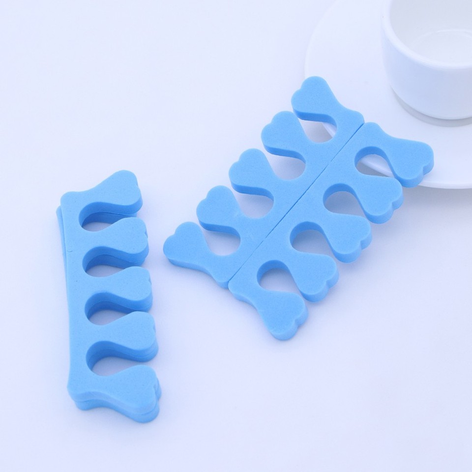 20 Pairs Toe Separator Set Finger Sponge Nail Separators Pedicure | eBay UK