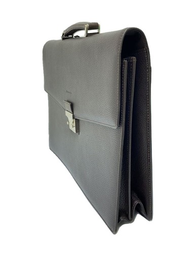 Pierre Cardin Briefcase Leather Brown from Japan | eBay