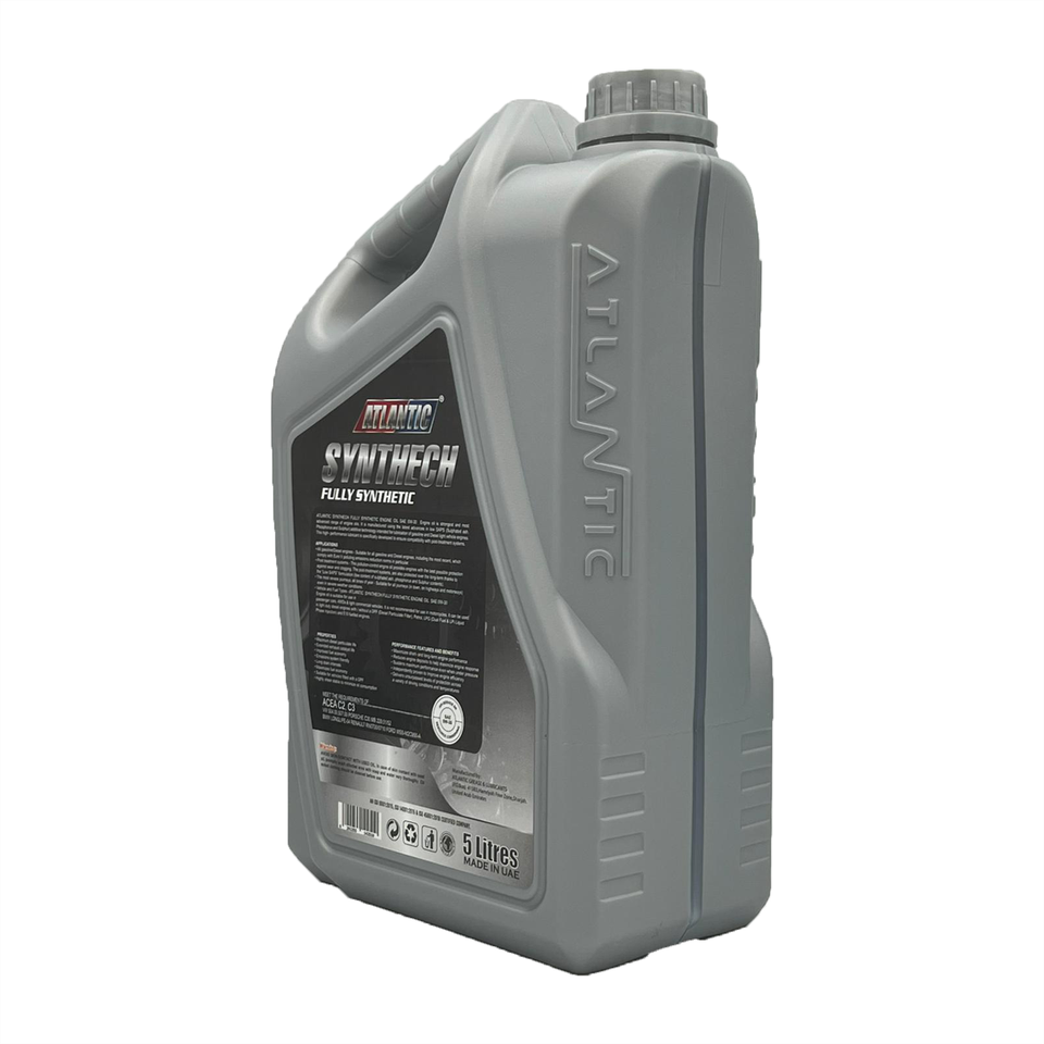 Atlantic 0W-30 Fully Synthetic Engine Oil API SN, ACEA C2,C3 VW 504/507 ...