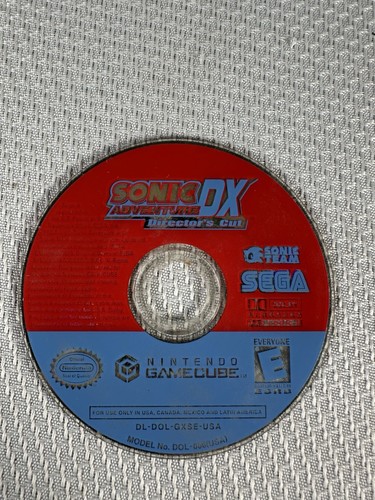 Sonic Adventure DX: Director's Cut (Nintendo GameCube, 2003) Disc Only ...