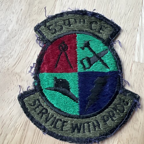 USAF 554th CE Civil Engineering Service With Pride Patch | eBay