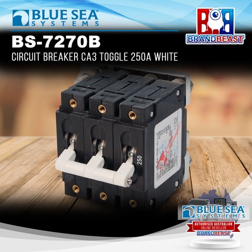 Blue Sea BS-7270B Circuit Breaker CA3 Toggle 250A White | eBay