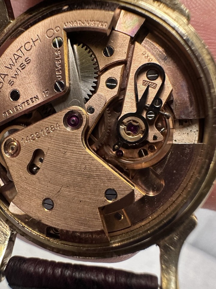 Vintage Omega Men's Cal 344 Small Second 14k Gold Filled 32mm Watch | eBay