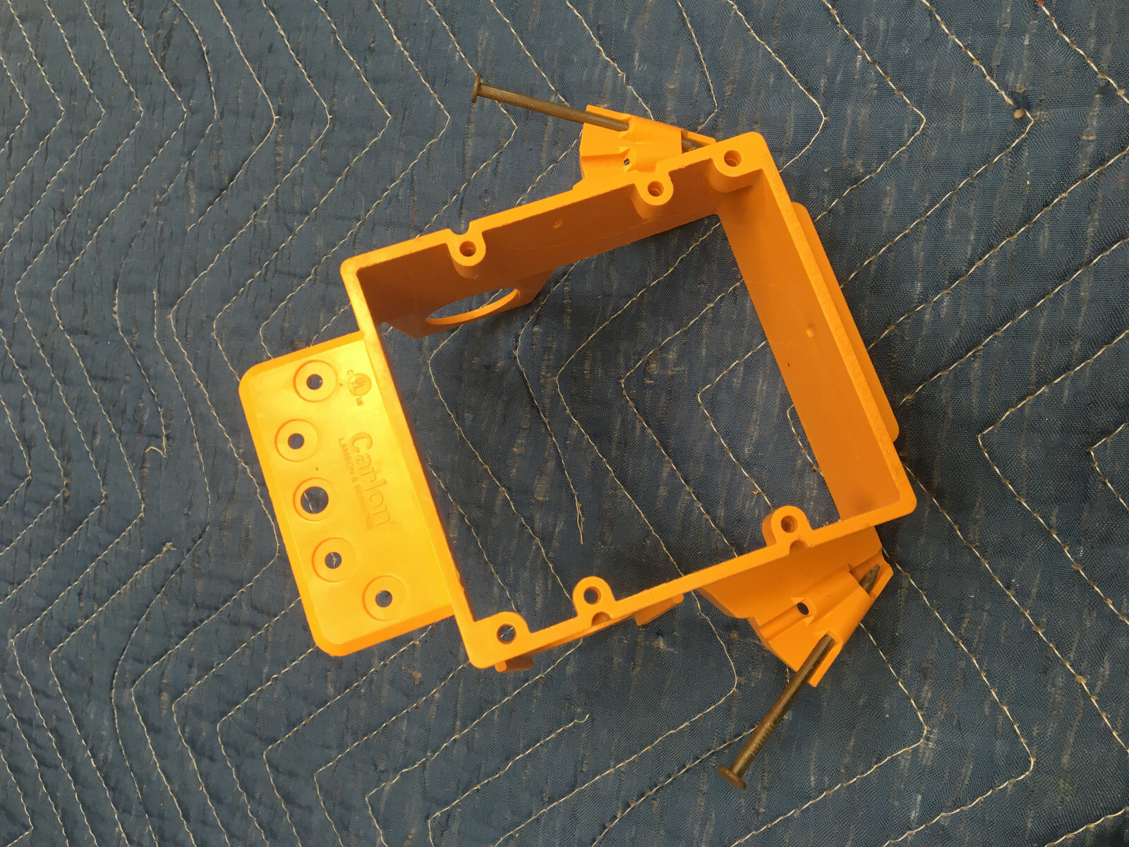 NEW - Carlon SC200A Plastic, Double Gang, Low Voltage Rough-In Box | eBay