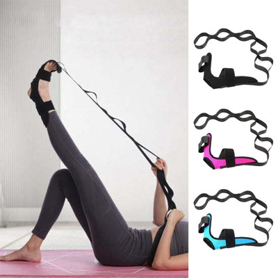 Yoga Flexibility Stretch Band Leg Fascia Stretcher Strap Foot Stretcher ...