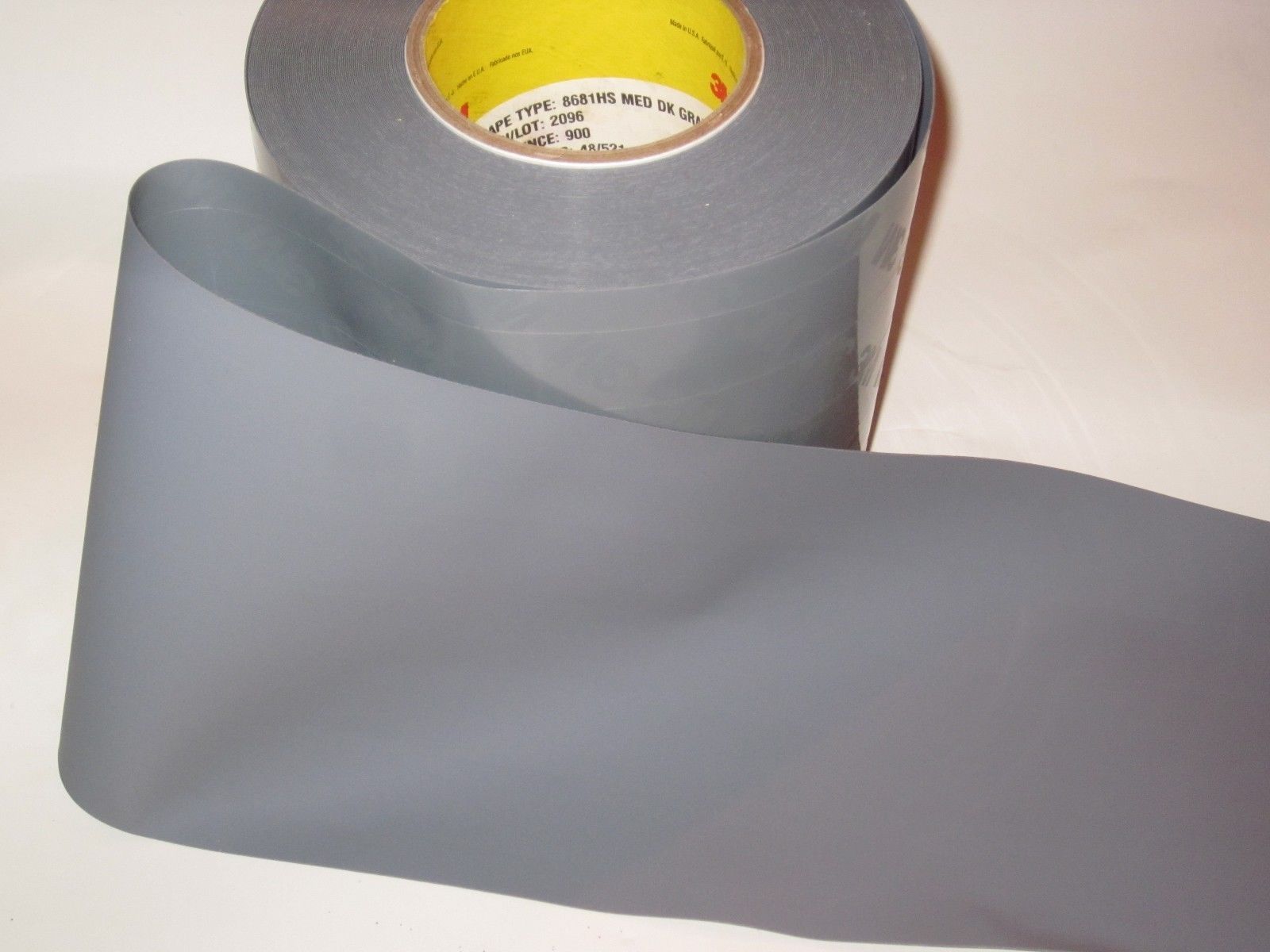 3M 8681HS Polyurethane Protective Tape Med Gray 6"x 12" Helicopter per ...