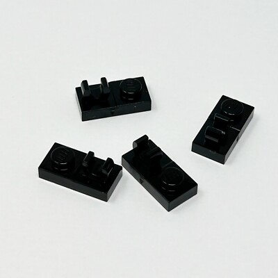 44861 LEGO Parts Plate Modified 1x2 w/ Clip on Top BLACK (4) | eBay