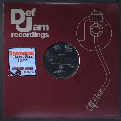 SHAWNNA: shake that sh** DEF JAM 12" Single 33 RPM | eBay