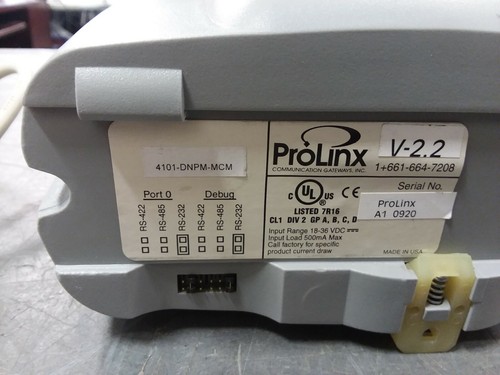Prosoft PROLINX 4101-DNPM-MCM 4101DNPMMCM, FREE SHIPPING | eBay