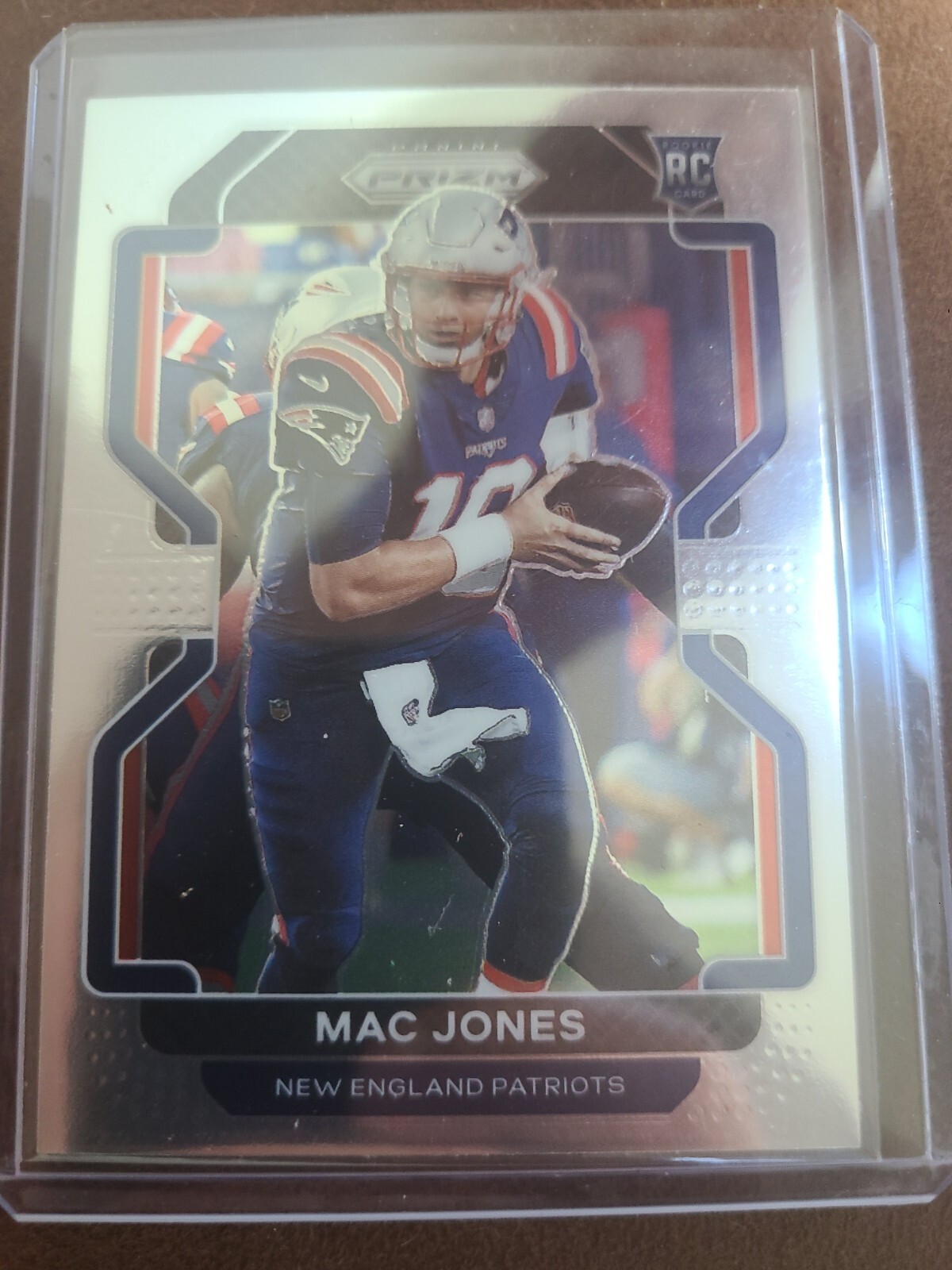 2021 Panini Prizm Football Mac Jones Rookie Card RC #336 Base Patriots ...