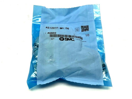 SMC AS1201F-M5-06 Speed Control Fitting PKG OF 10 | eBay