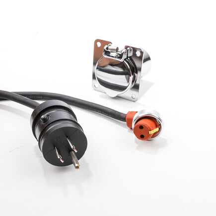 Phillips & Temro 8606013 Weatherproof Silicone Cordset And Receptacle ...