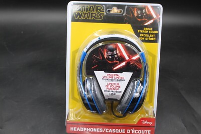 Disney- eKids - Star Wars Rise of Skywalker Headphones - Black/Blue New ...