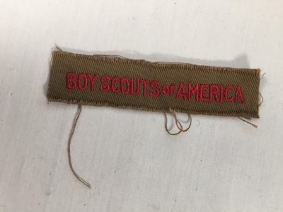 Boy Scouts of America strip khaki BSA Position Patch | eBay