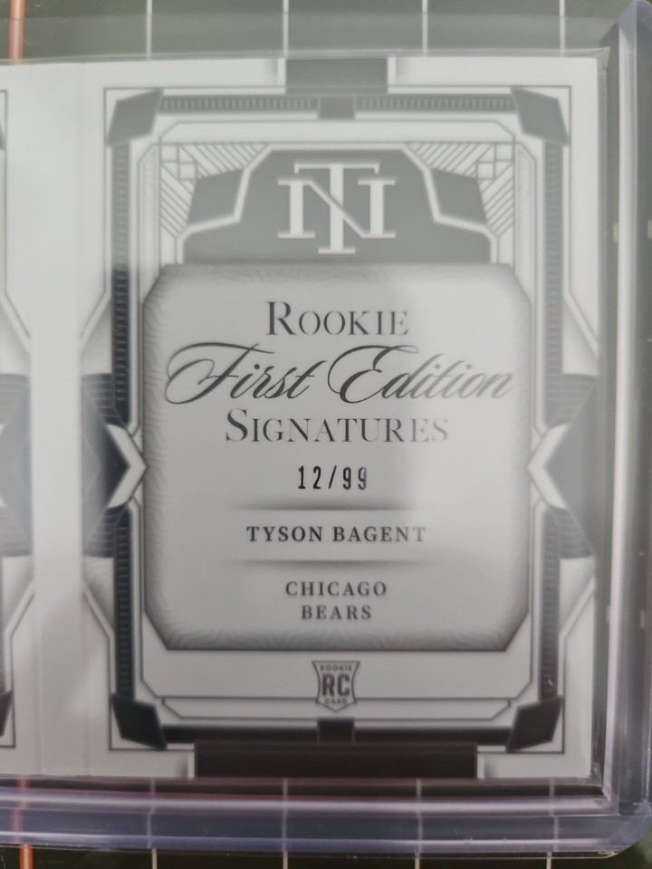 2023 Panini National Treasures Treasure Tyson Bagent 12/99 | eBay