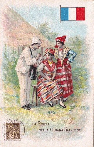 GUYANA - La Posta nella Guiana Francese - Brioschi | eBay