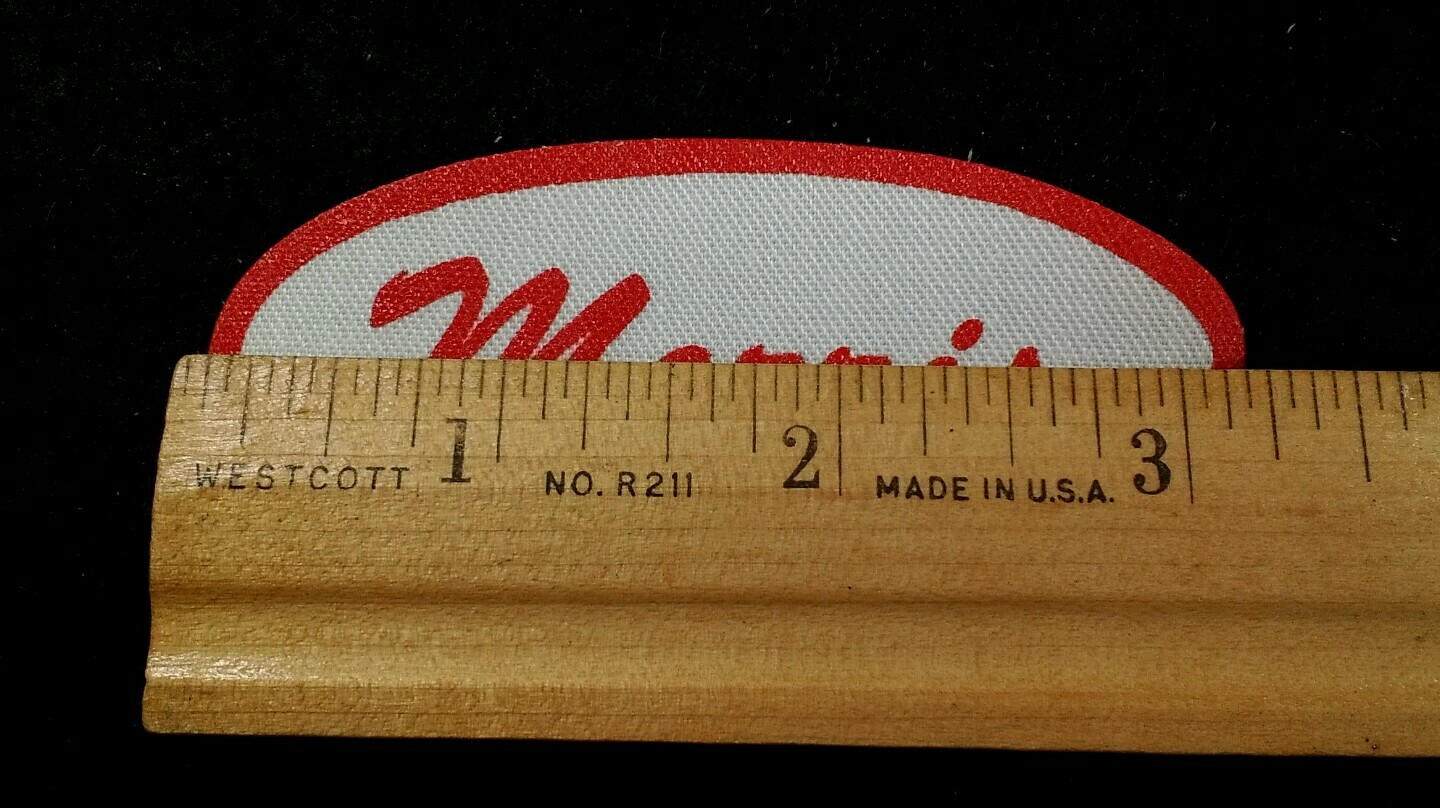 Morris Vintage 1960s Cursive Name Patch Uniform Shirt… - Gem