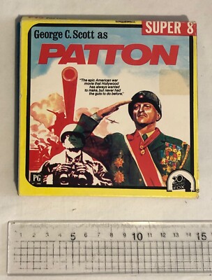 GEORGE C SCOTT as PATTON – Super 8 Film Reel Black & White ...
