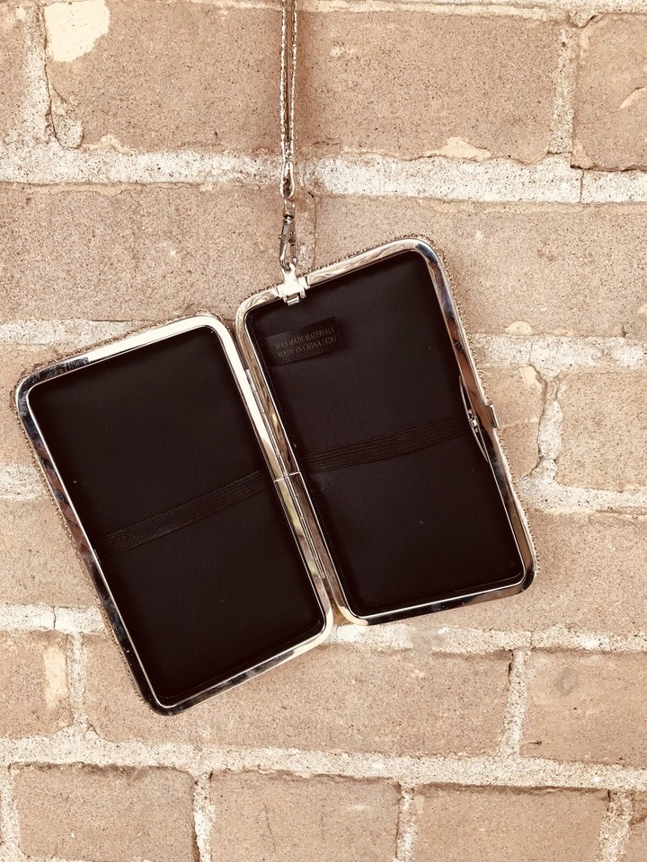 Gold Clutch Purse with Wrist Strap – Evening, Wedding, Prom | eBay