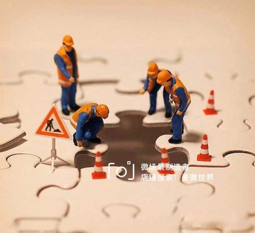 1/87 Scale Workers Rush to Repair Road Construction Painted Mini Figure ...