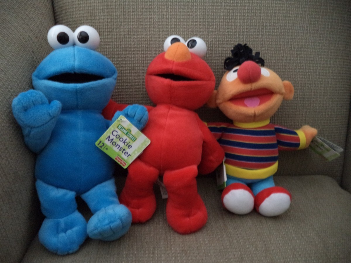 Sesame Street Elmo And Cookie Monster SESAME STREET 13″ Sing Along