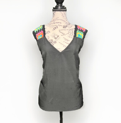 Women's Shein Curve Black Vacation Sheer Beachwear Casual Shirt Size ...