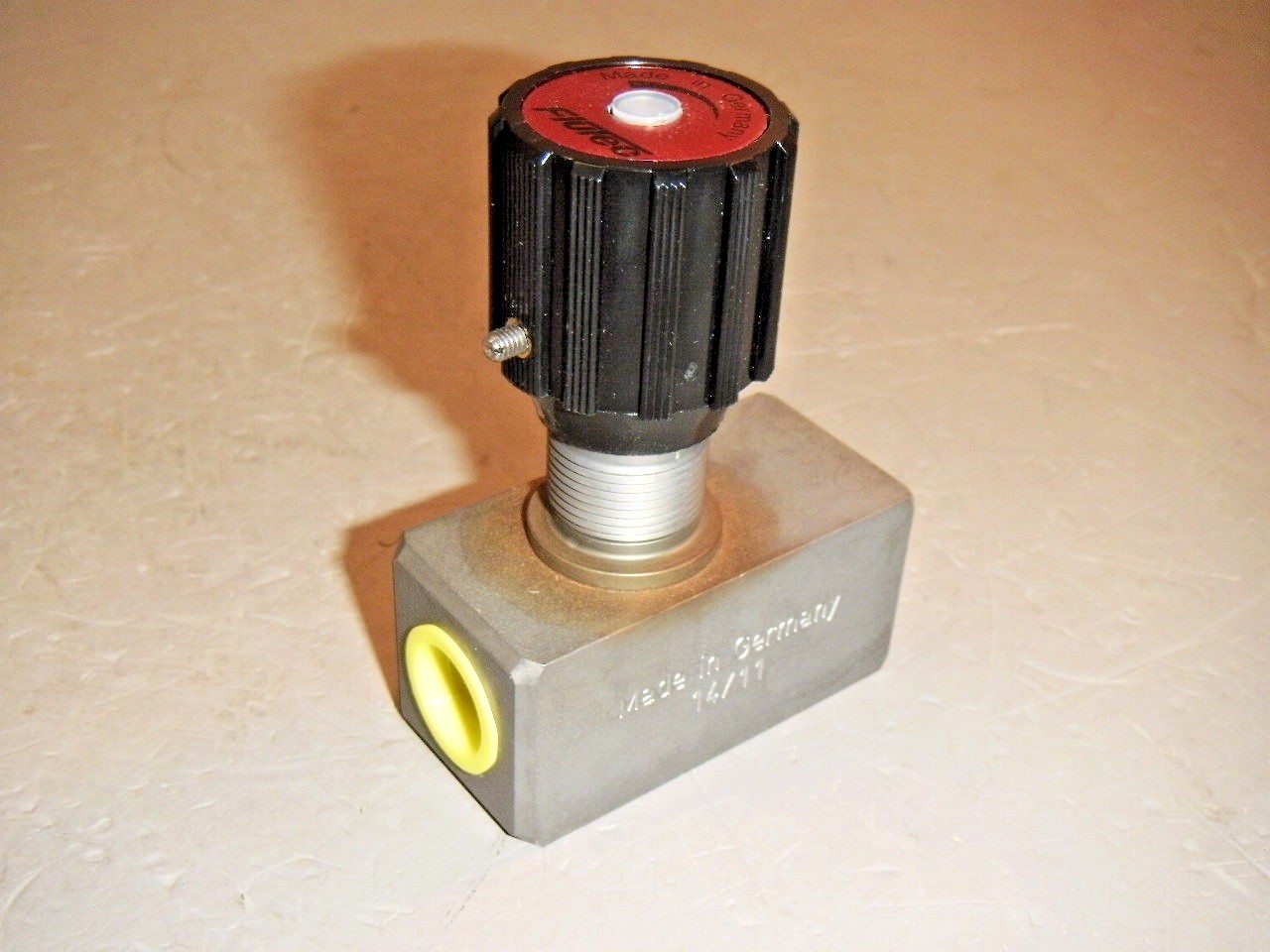 Flutec Hydac DRV-12-01.1/12 Hydraulic 1/2-16 ORB Flow Control Needle ...