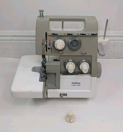 Brother Lock 546 Serger Sewing Machine (Has Broke Nob & No Power Cord ...